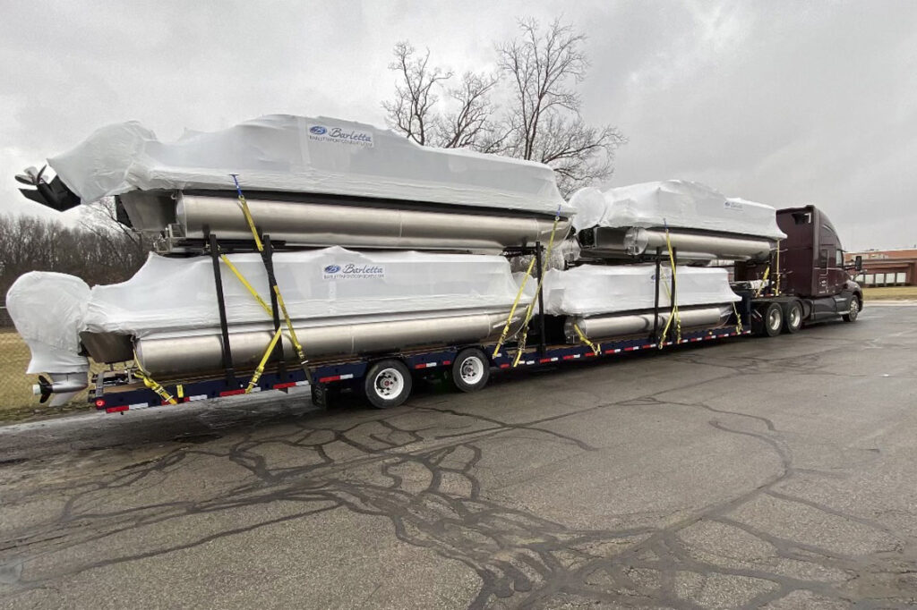 53’ Double Drop Marine Trailer - Shipshe Trailers