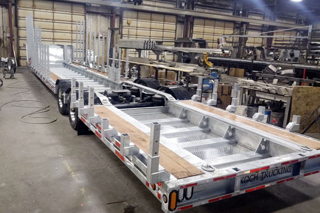 53’ Double Drop Marine Trailer - Shipshe Trailers