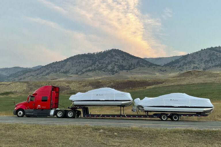 53’ Double Drop Marine Trailer - Shipshe Trailers