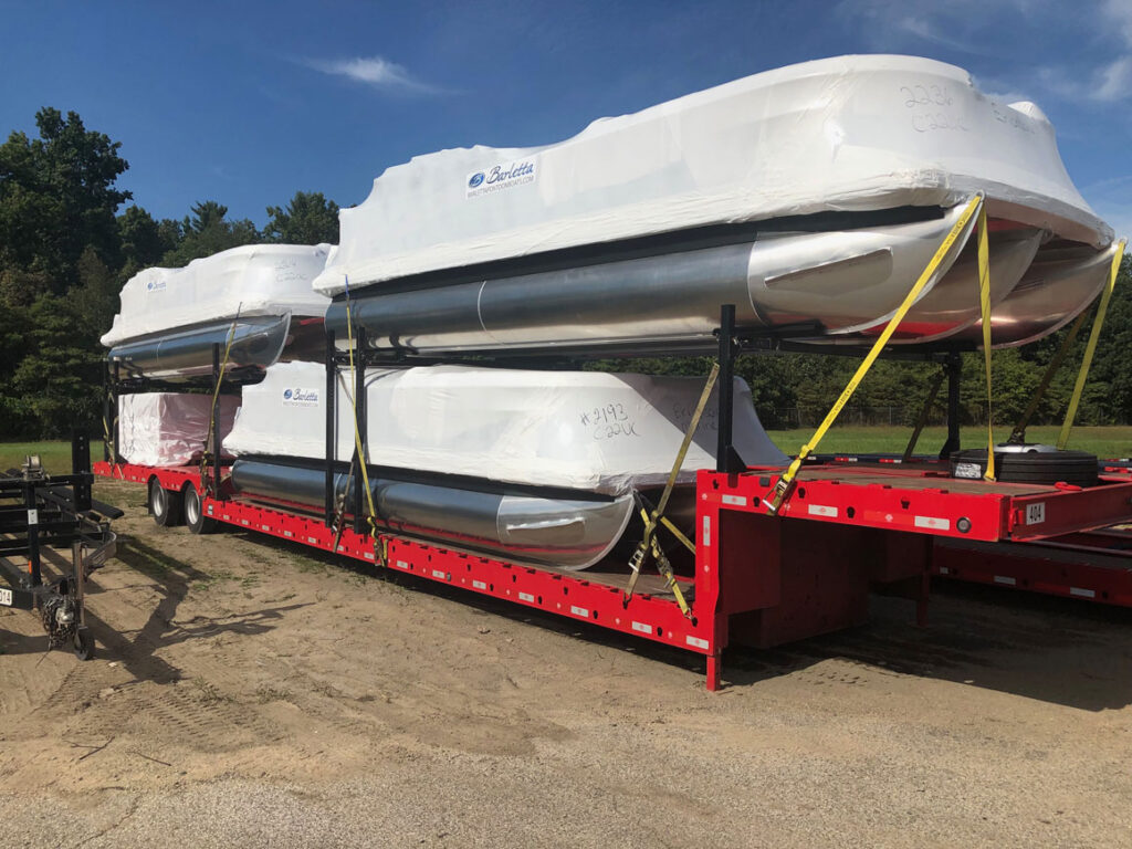 53’ Double Drop Marine Trailer - Shipshe Trailers